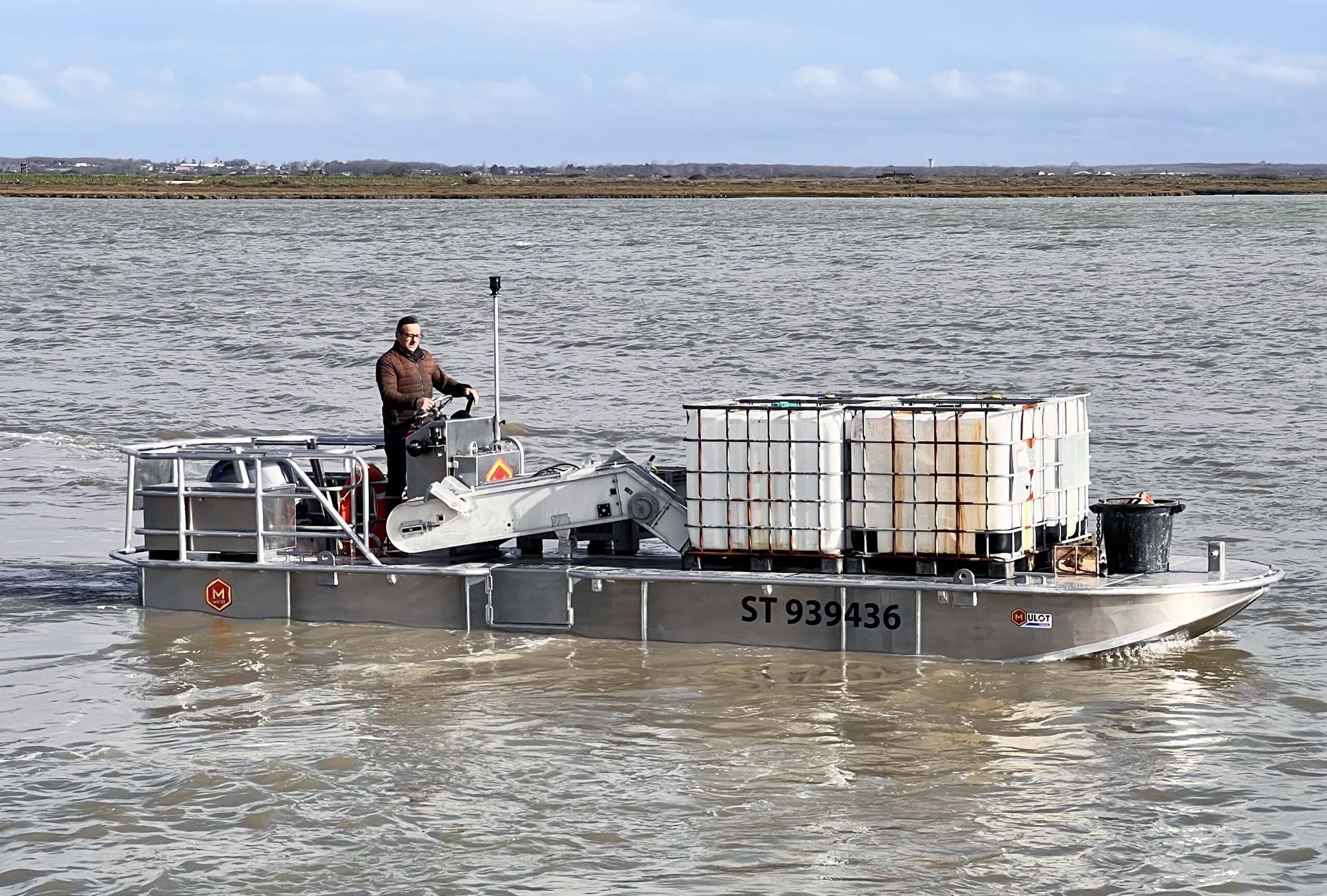 Notre dernière mise à l'eau du bateau! MULOT Naval - Mulot SAS